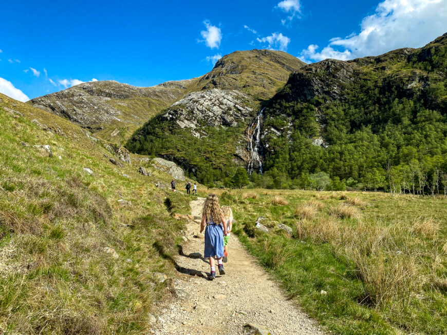 Steall Falls Walk – Scotland With Kids