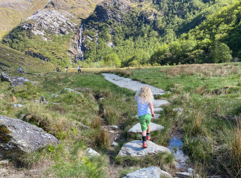 Steall Falls Walk – Scotland With Kids