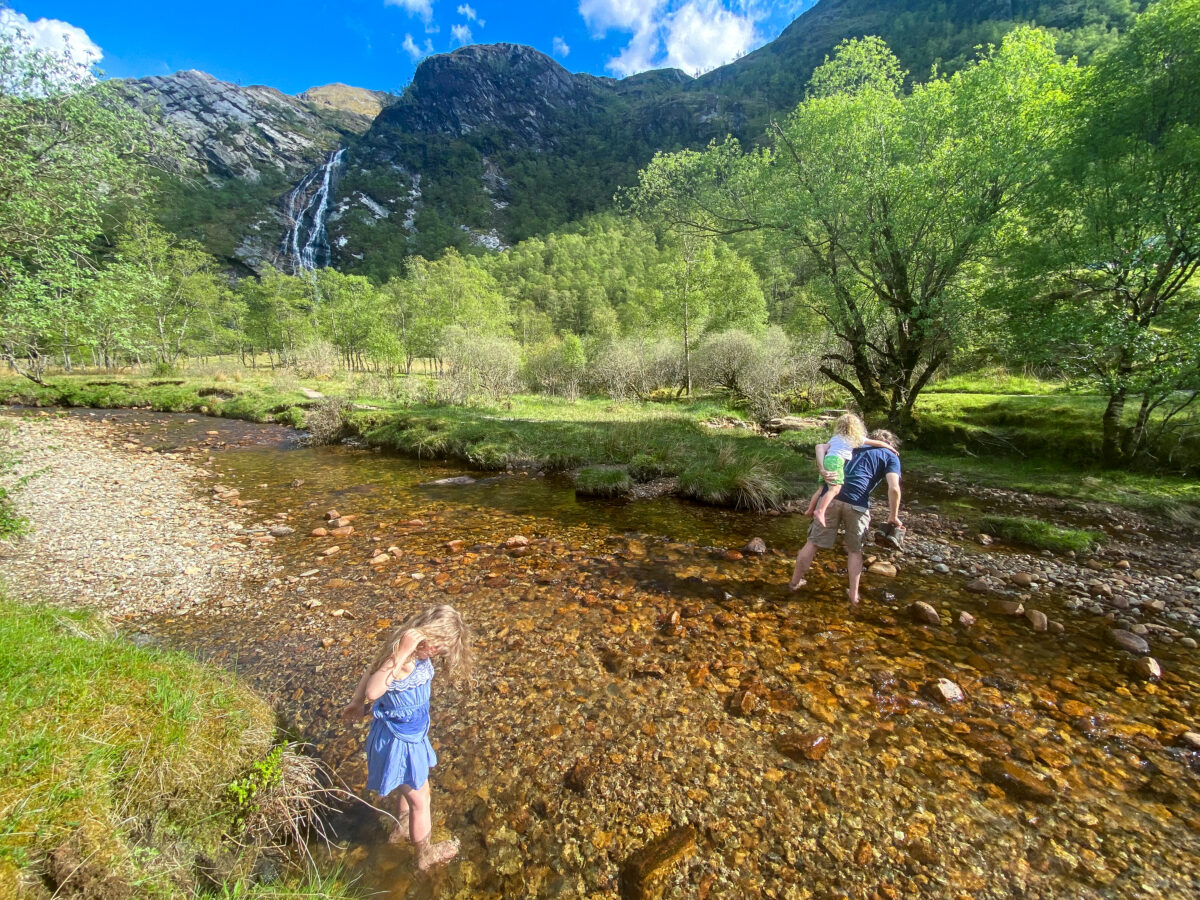 Steall Falls Walk – Scotland With Kids